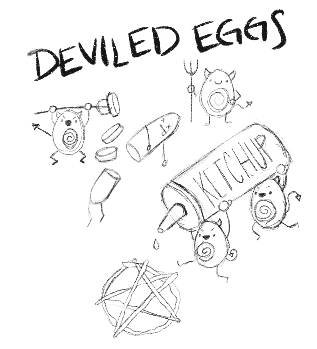 Silly Sara » Deviled Eggs